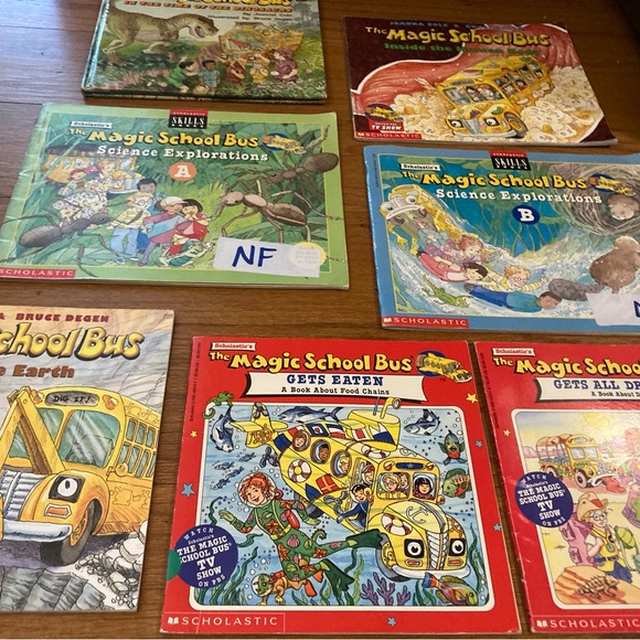 Magic School Bus Childrens book bundle | Other | The Magic School Bus ...